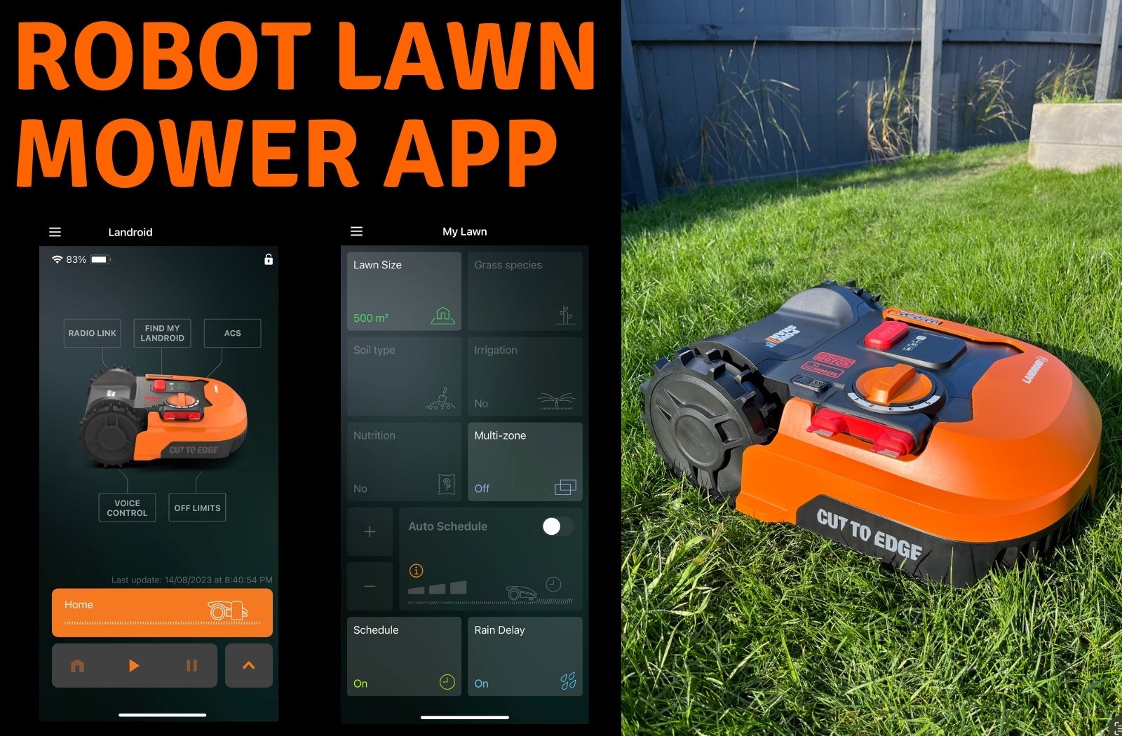 Robot Lawn Mower App